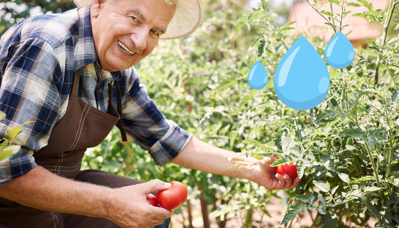 Revolucione su huerto: ¡cómo regar agua salada puede duplicar sus tomates!
